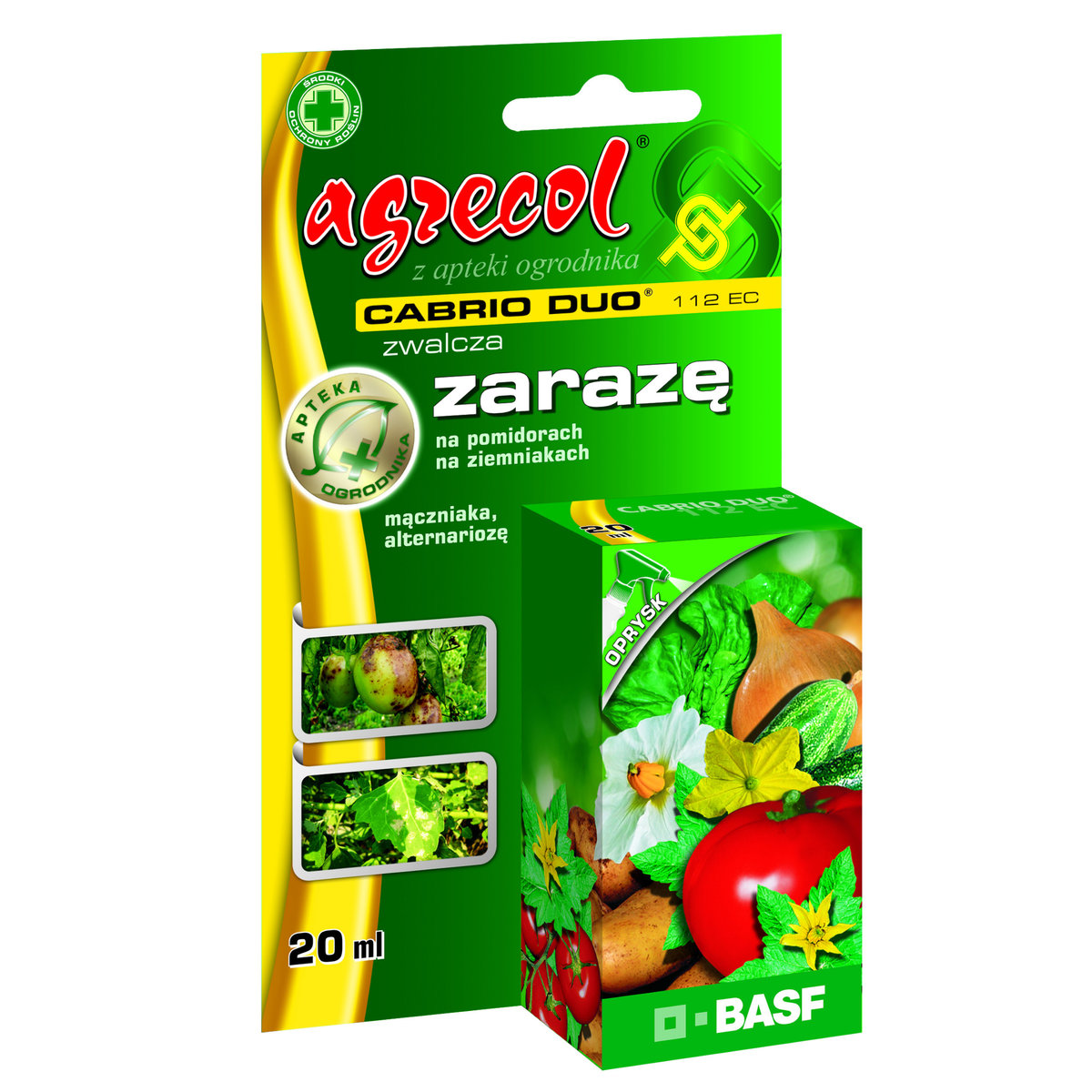 CABRIO DUO 112EC 20ML GRZYBOBÓJCZY ZARAZA POMIDORA - Agrecol | Sklep ...