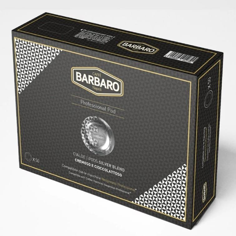 Caffè Barbaro Miscela Nera kapsułki do Nespresso Professional - 50 kapsułek - Italian Coffee ...