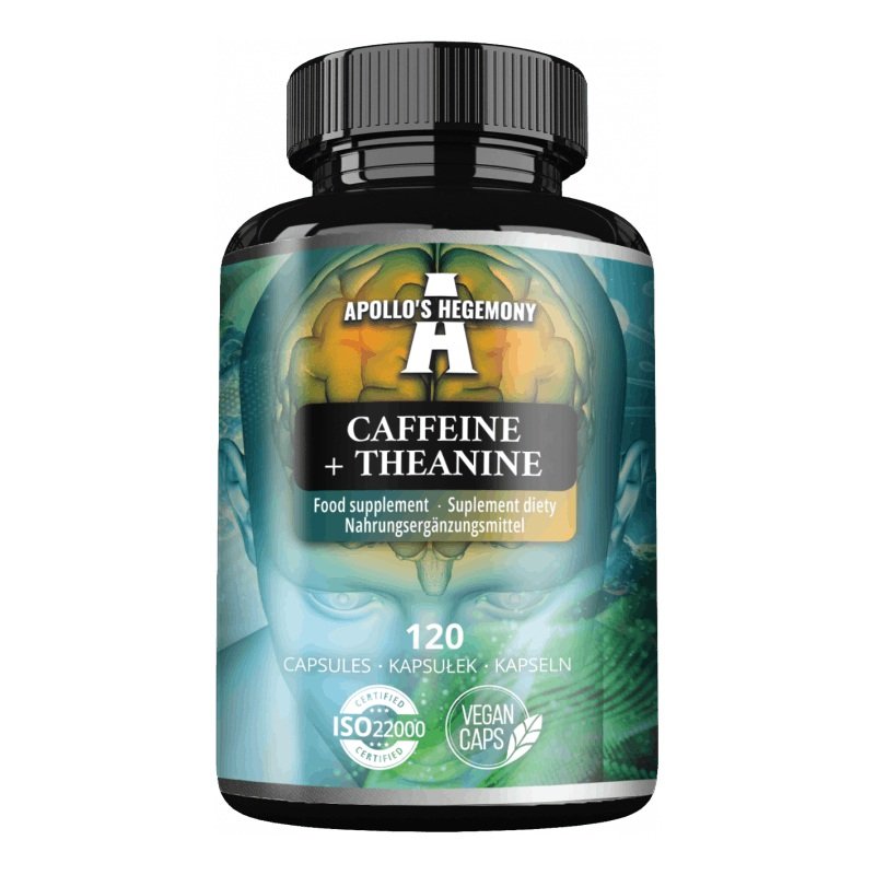 Caffeine + Theanine suplement diety 120 kapsułek | Sklep EMPIK.COM