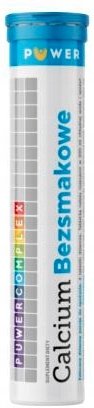 Calcium wapno bezsmakowe PUWER, 20 tab. | Sklep EMPIK.COM