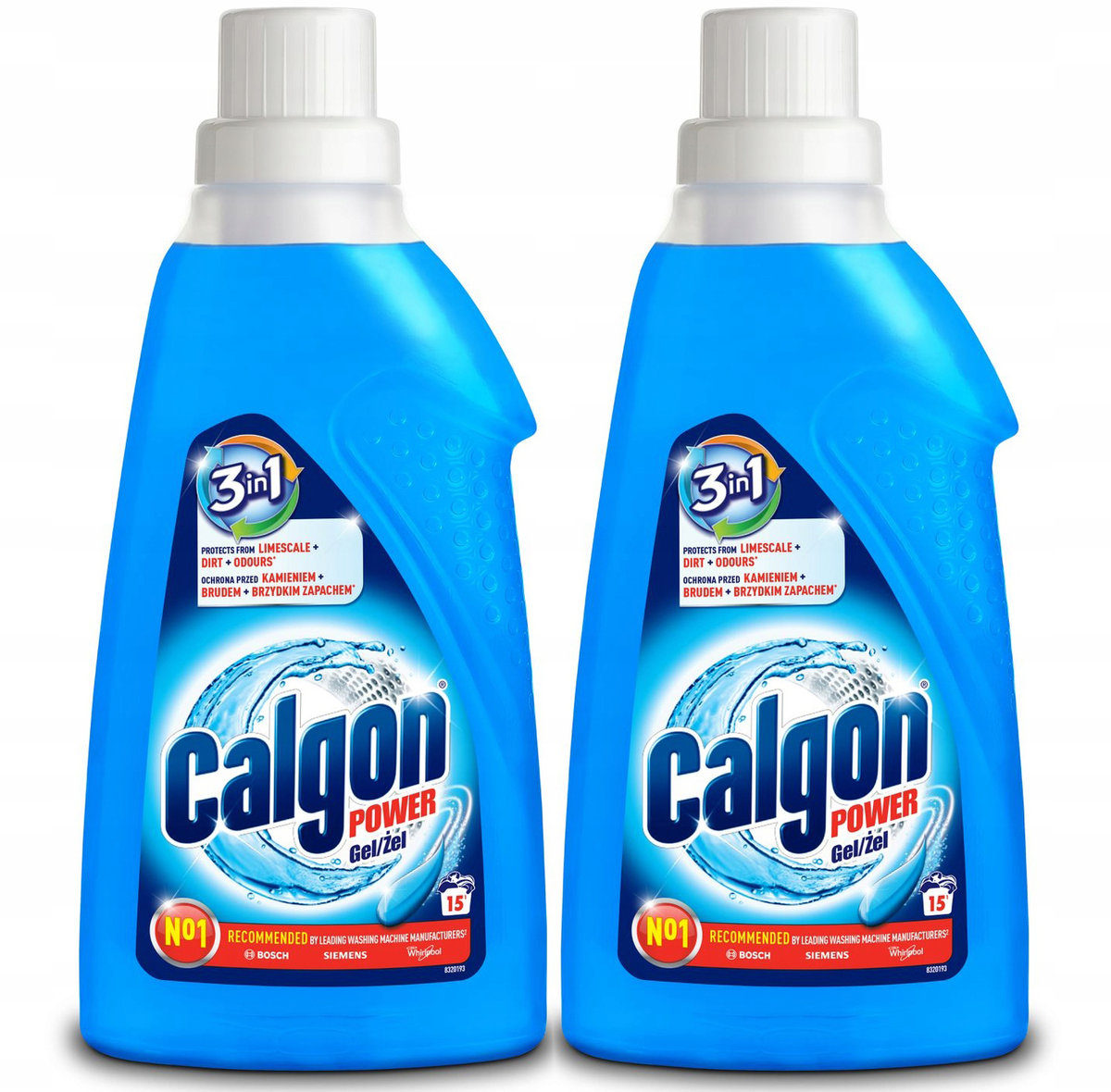 Calgon 3W1 Odkamieniacz W Żelu Do Pralki 750Ml X2 - Calgon | Sklep ...