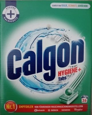 CALGON HYGIENE + TABS odkamieniacz do prania 36 szt TABLETKI - Calgon ...