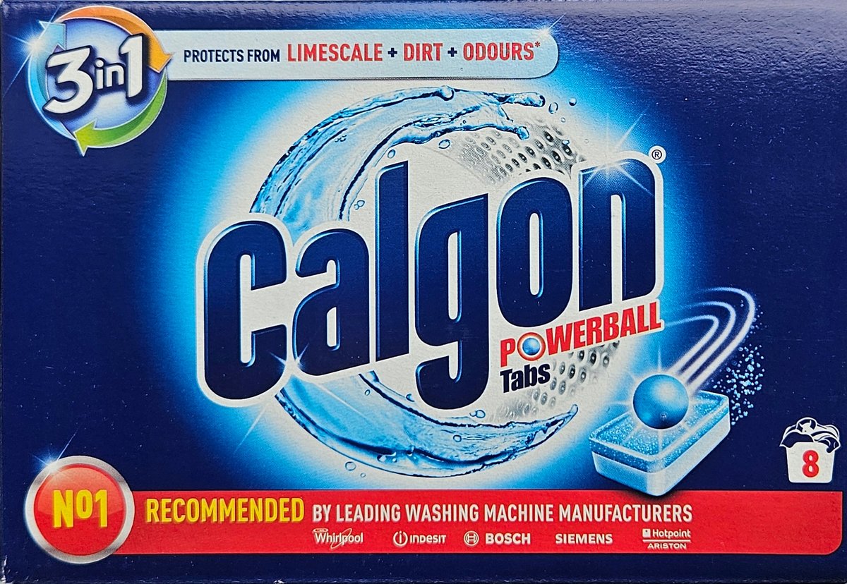 Calgon Tabletki do czyszczenia pralki 8 sztuk - Calgon | Sklep EMPIK.COM
