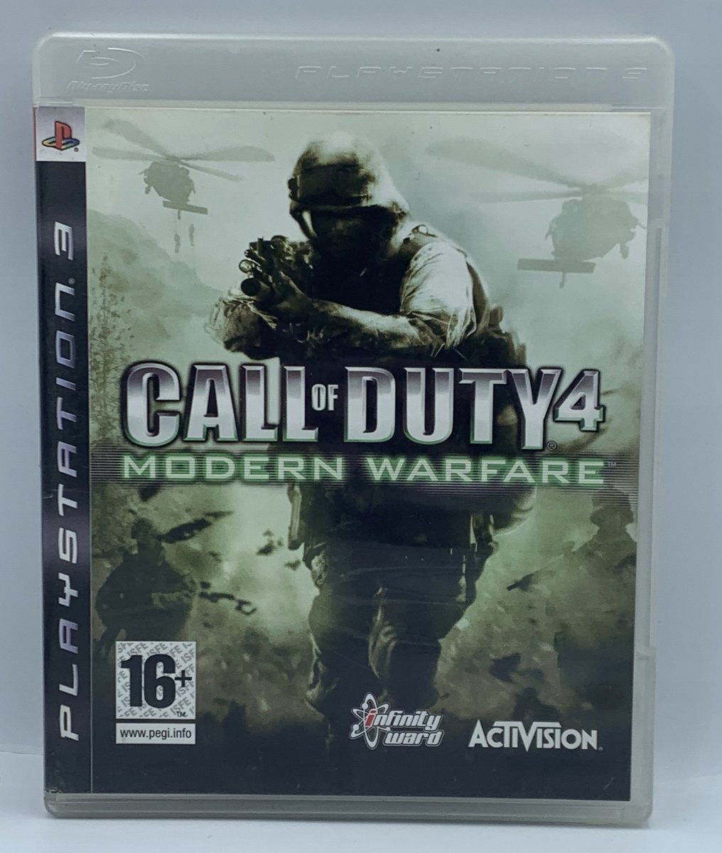 Call of Duty 4 Modern Warfare PS3 PlayStation 3 - Activision | Gry i ...