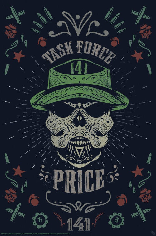Call Of Duty Captain Price Task Force 141 - Plakat / Aaaloe - Inna ...