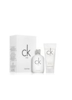 Calvin Klein, CK One, zestaw: woda toaletowa 50 ml, żel pod prysznic ...