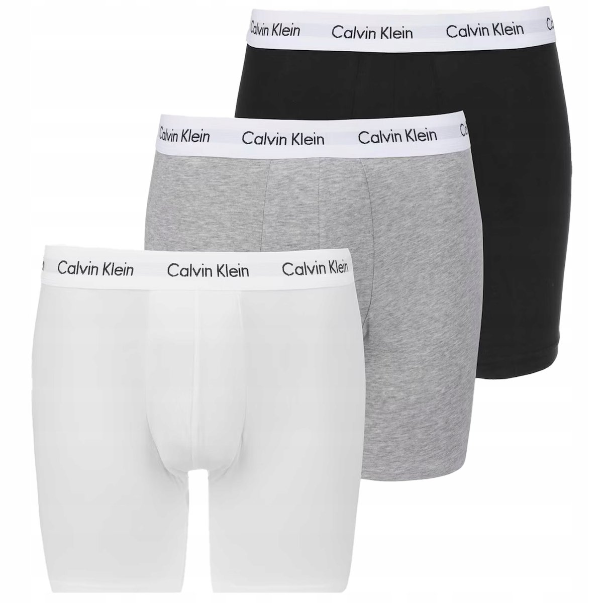Calvin Klein Męskie Bokserki CK Majtki z gumką 3 PAK Low Rise Trunk r ...