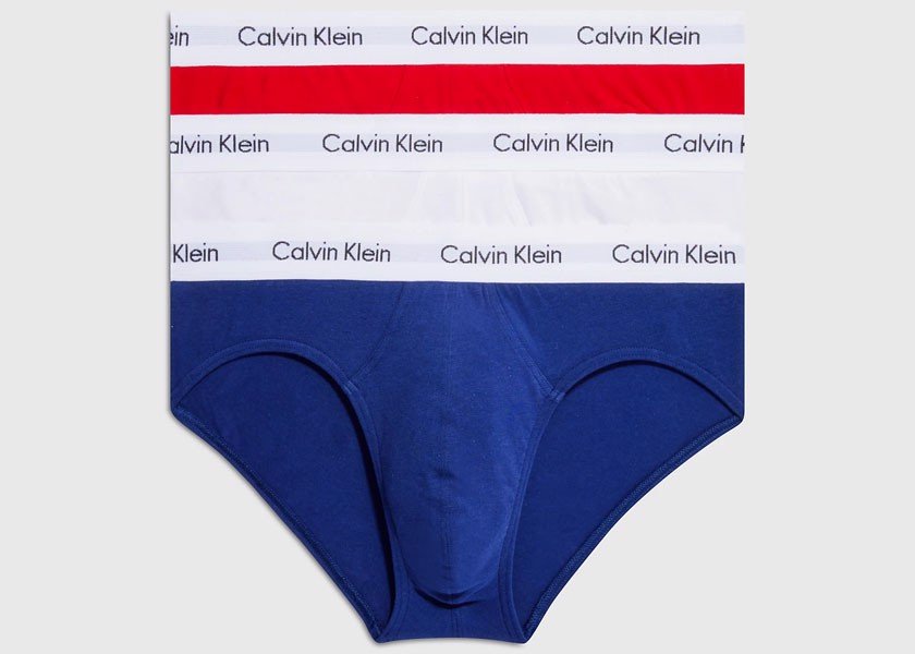 Calvin Klein Slipy 0000U2661G XS 3P Hip Brief - Calvin Klein | Moda ...