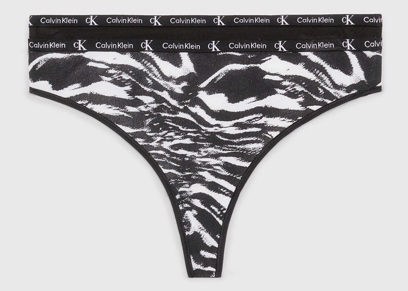 Calvin Klein Stringi 000QD3990E XL Modern Thong 2PK - Calvin Klein ...