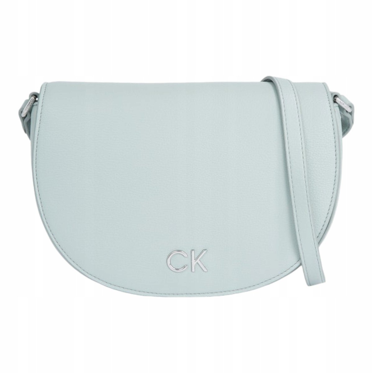 Calvin klein torebka damska ck daily saddle bag pebble szara - Calvin ...