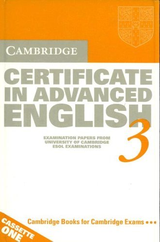 Cambridge Certificate in Advanced English 3 - Opracowanie zbiorowe ...