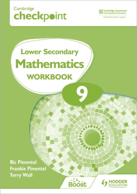 Cambridge Checkpoint Lower Secondary Mathematics Workbook 9: Second ...