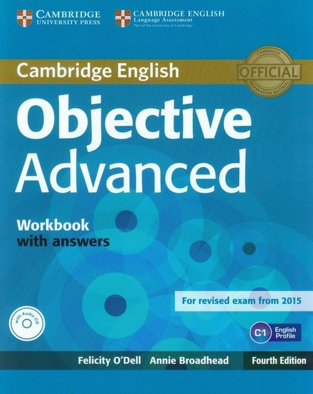 Cambridge English. Objective Advanced. Workbook with answers. English ...