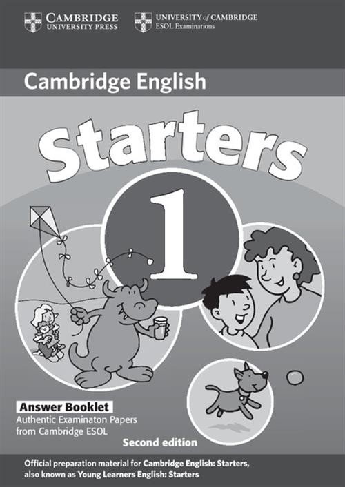 Cambridge English. Starters 1. Answer Booklet - Opracowanie zbiorowe ...