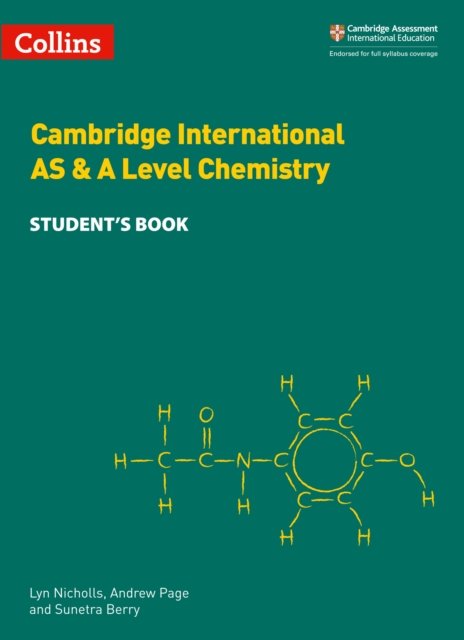 Cambridge International AS & A Level Chemistry Students Book ...