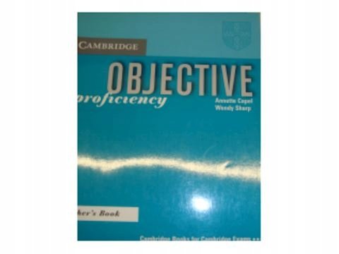 Cambridge Objective Proficiency Teaxher's Book - Capel Annette ...