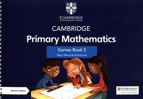 Cambridge Primary Mathematics Games Book 5 - Mary Wood | Książka w Empik