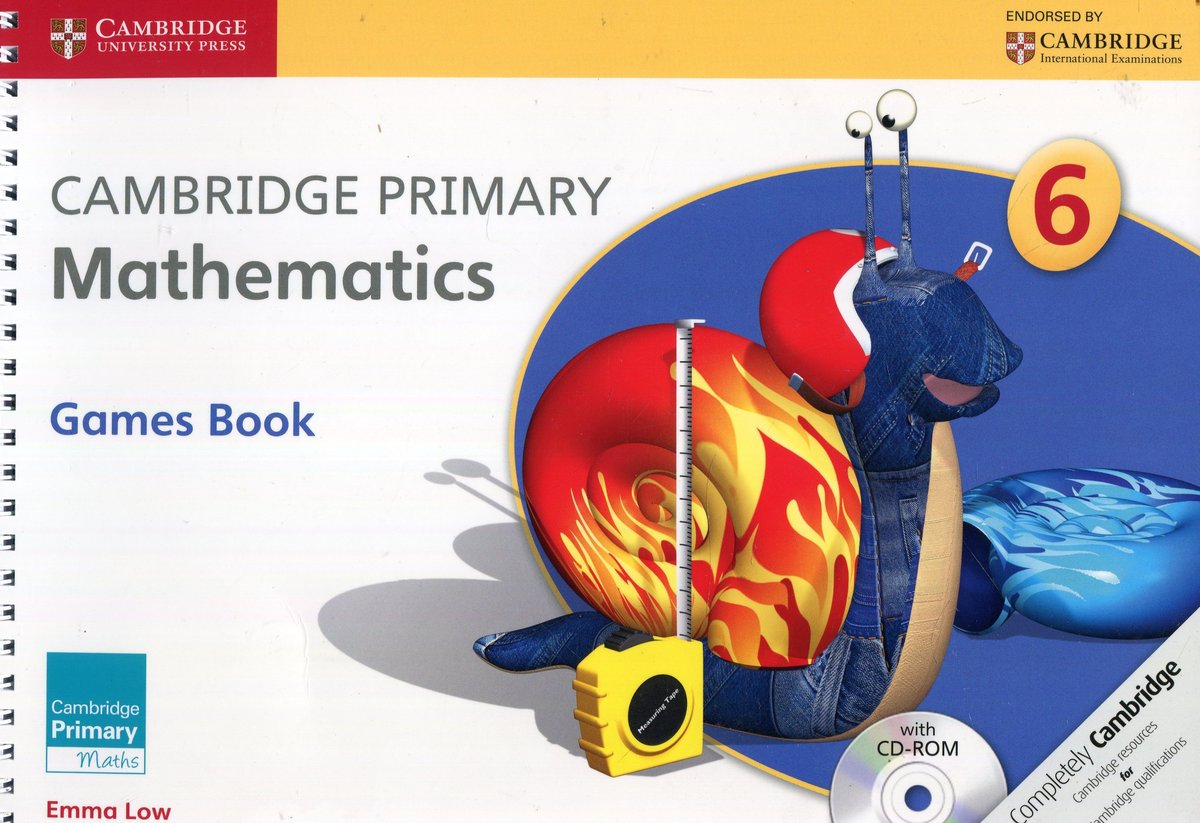 Cambridge Primary Mathematics Games Book with CD - Emma Low | Książka w ...