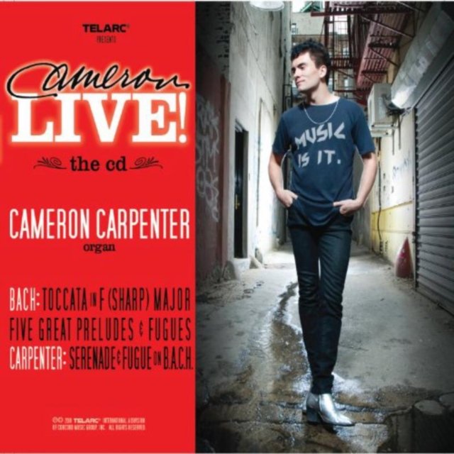Cameron Carpenter: Cameron Live! - Telarc | Muzyka Sklep EMPIK.COM
