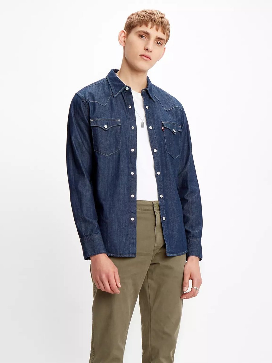 camicie uomo levis 85744 0000 - barstow rinse marble - Inna marka ...