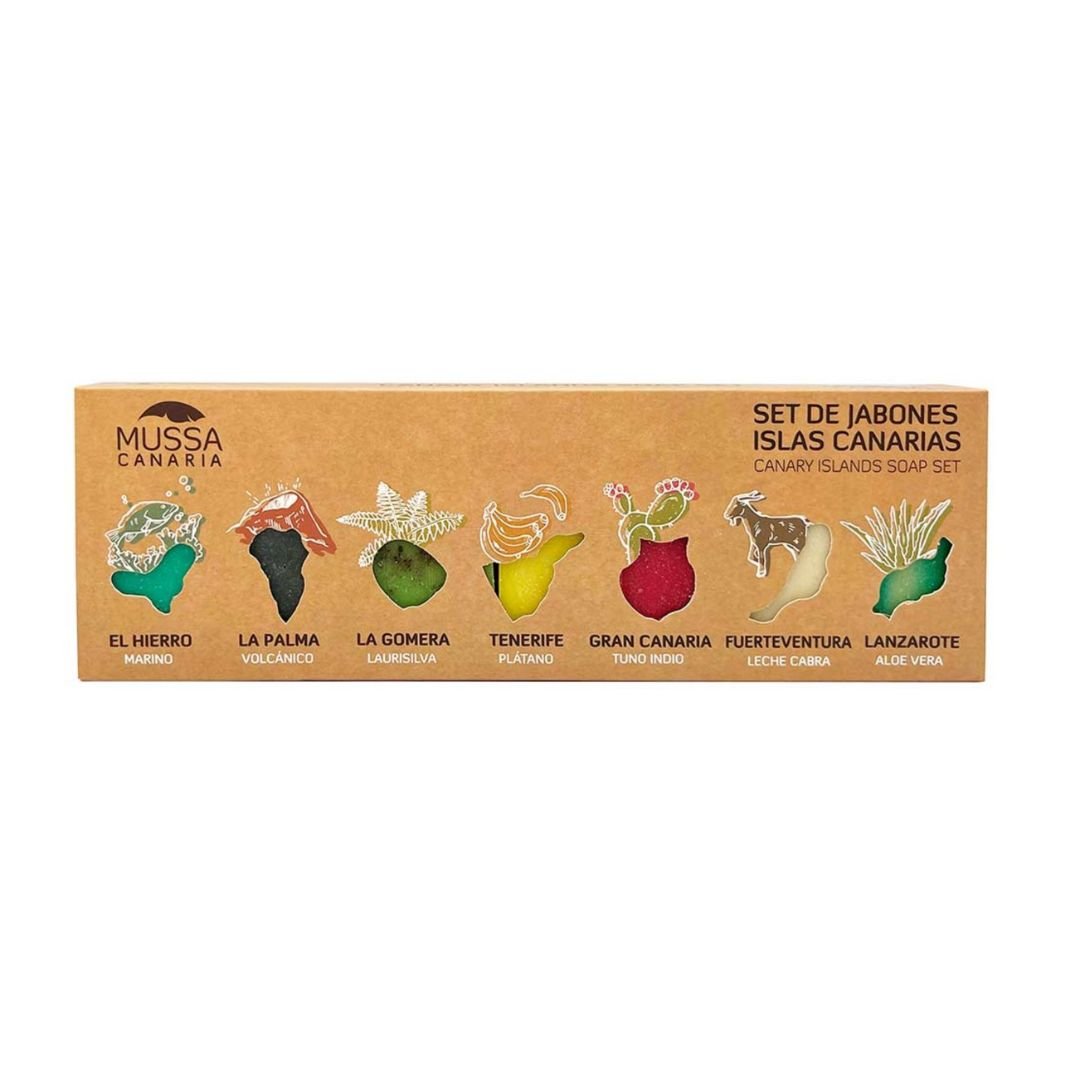 Canary Islands Soap Set 7in1 Mussa Canaria 350g. Mydła z Wysp ...