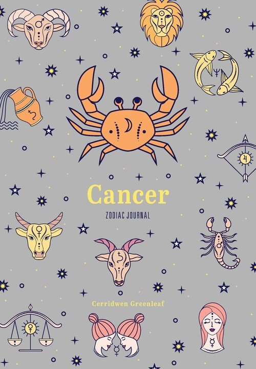 Cancer Zodiac Journal - Greenleaf Cerridwen | Książka w Empik