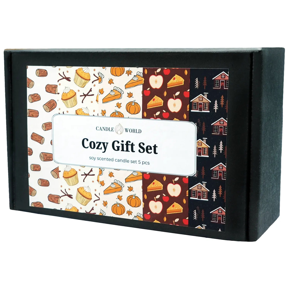 Candle World zestaw sojowych świec zapachowych Cozy 5x20 g pomysł na ...