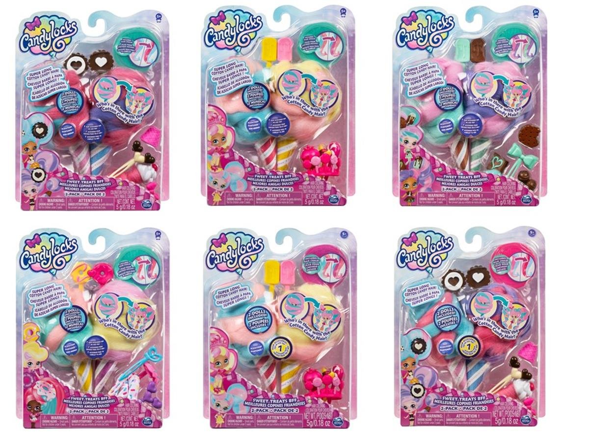 Candy Locks Lalka Pachnace Wlosy 2Pak 605231 - Spin Master | Sklep ...