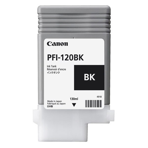 Canon oryginalny ink / tusz PFI120BK, black, 130ml, 2885C001, Canon TM-200, 205, 300, 305 ...