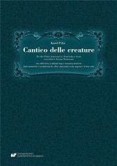 Cantico delle creature - Wydawnictwo Uniwersytetu Śląskiego | Książka w ...