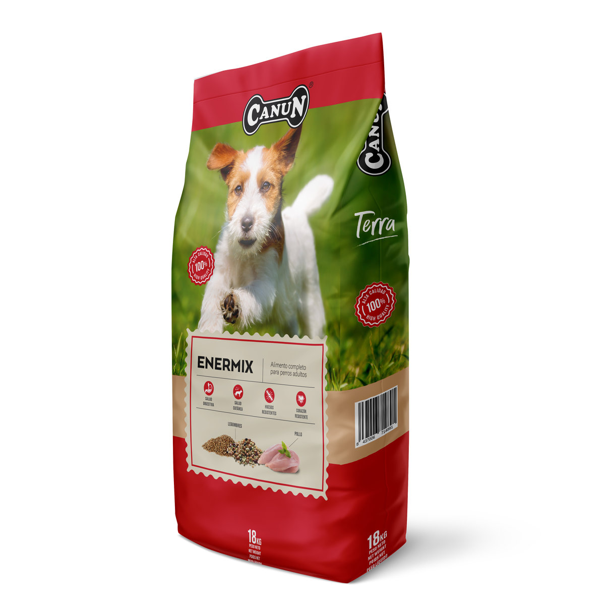 Canun Terra Enermix 18 Kg Karma Dla Psów Dorosłych Szkolących Się ...