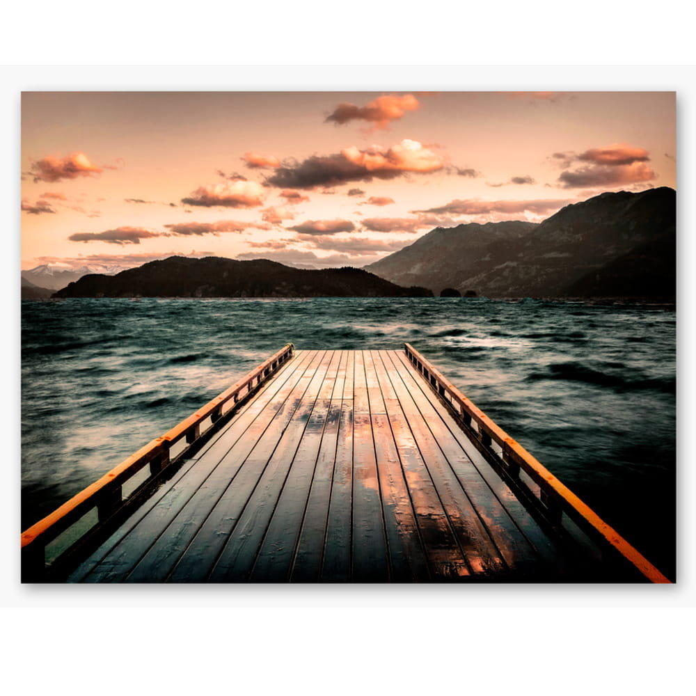 Canvas Silver 85x113 ST710 Copper jetty - Styler | Sklep EMPIK.COM