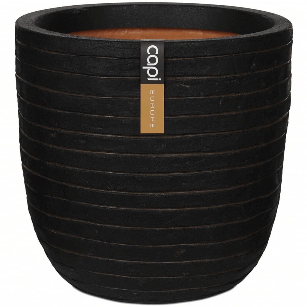 Capi Owalna donica Nature Row, 35 x 34 cm, brązowa, PKRWB932 - Capi | Sklep EMPIK.COM