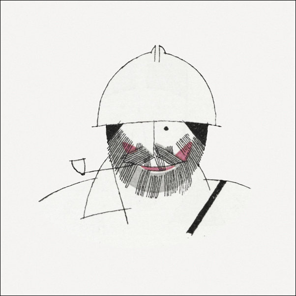 Capitaine George - plakat 50x50 cm - Galeria Plakatu | Sklep EMPIK.COM