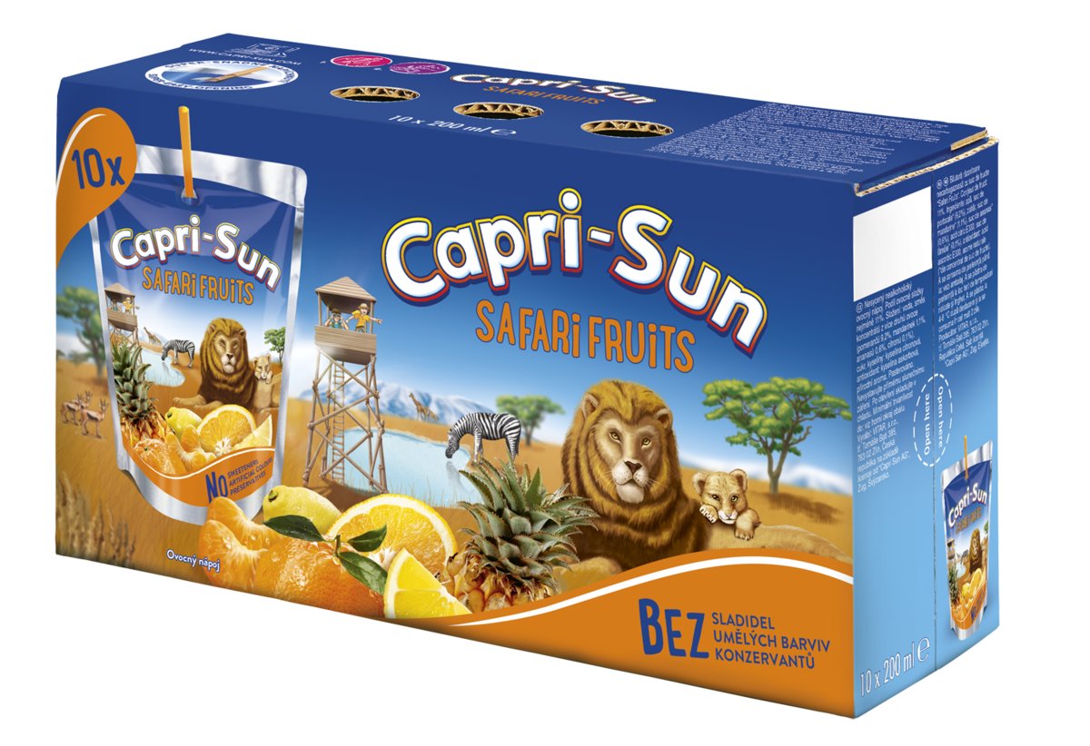 Capri-Sun Safari Fruit 10X200Ml - Inna marka | Sklep EMPIK.COM