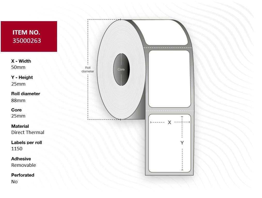 Capture Label 50X25 - Core 25., 35000263 - Inna marka | Sklep EMPIK.COM