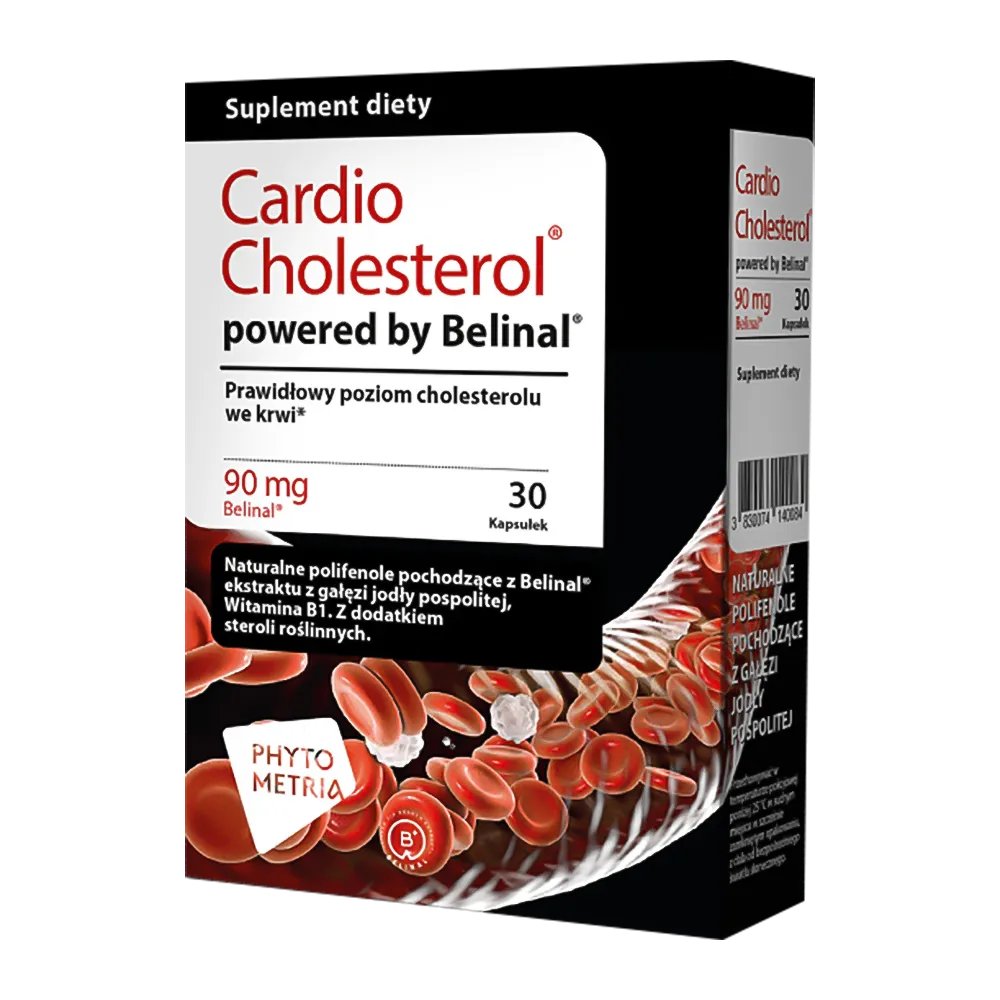 Cardio Cholesterol Powered by Belinal, 30 kapsułek | Sklep EMPIK.COM