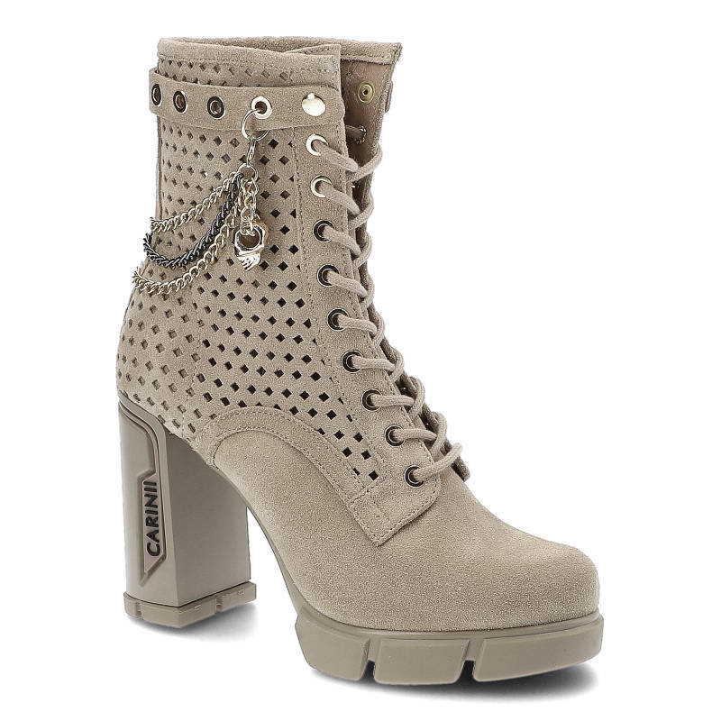 Carinii, Botki, B7932_-O17-000-000-E36 Beż, rozmiar 39 - Carinii | Moda ...