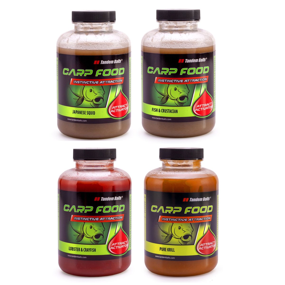 Carp Food Karpiowy Attract Activator 500ml Mix rybny master - 4 sztuki ...