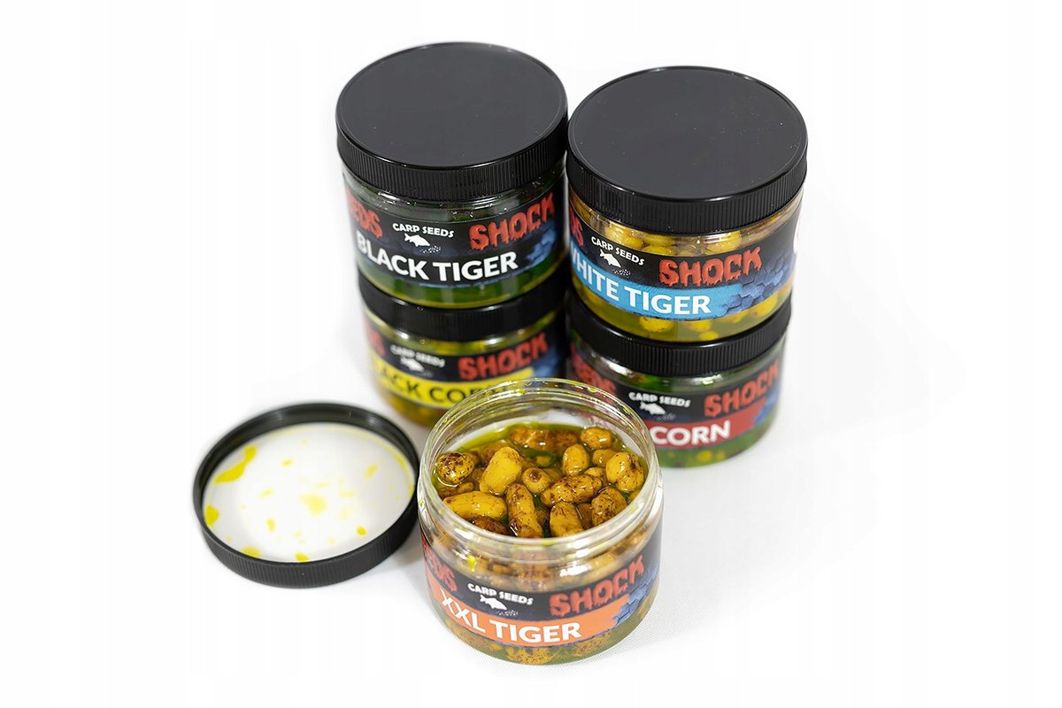 Carp Seeds Shock 150ml XXL White Tiger Hot Stink - Carp Seeds | Sport ...