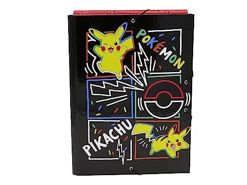 Carpeta A4 Pikachu Pokemon Solapas - Pokemon | Sklep EMPIK.COM