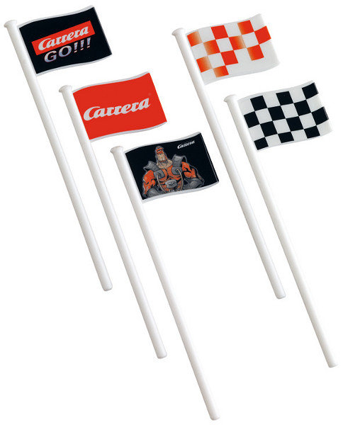 Carrera GO!!!, Flag Set, zestaw flag - Carrera | Sklep EMPIK.COM