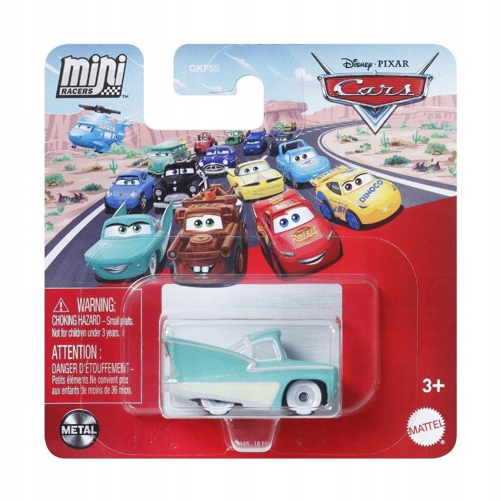 Cars. Mikroauto Flo Jdj45, Mattel - Mattel | Sklep EMPIK.COM