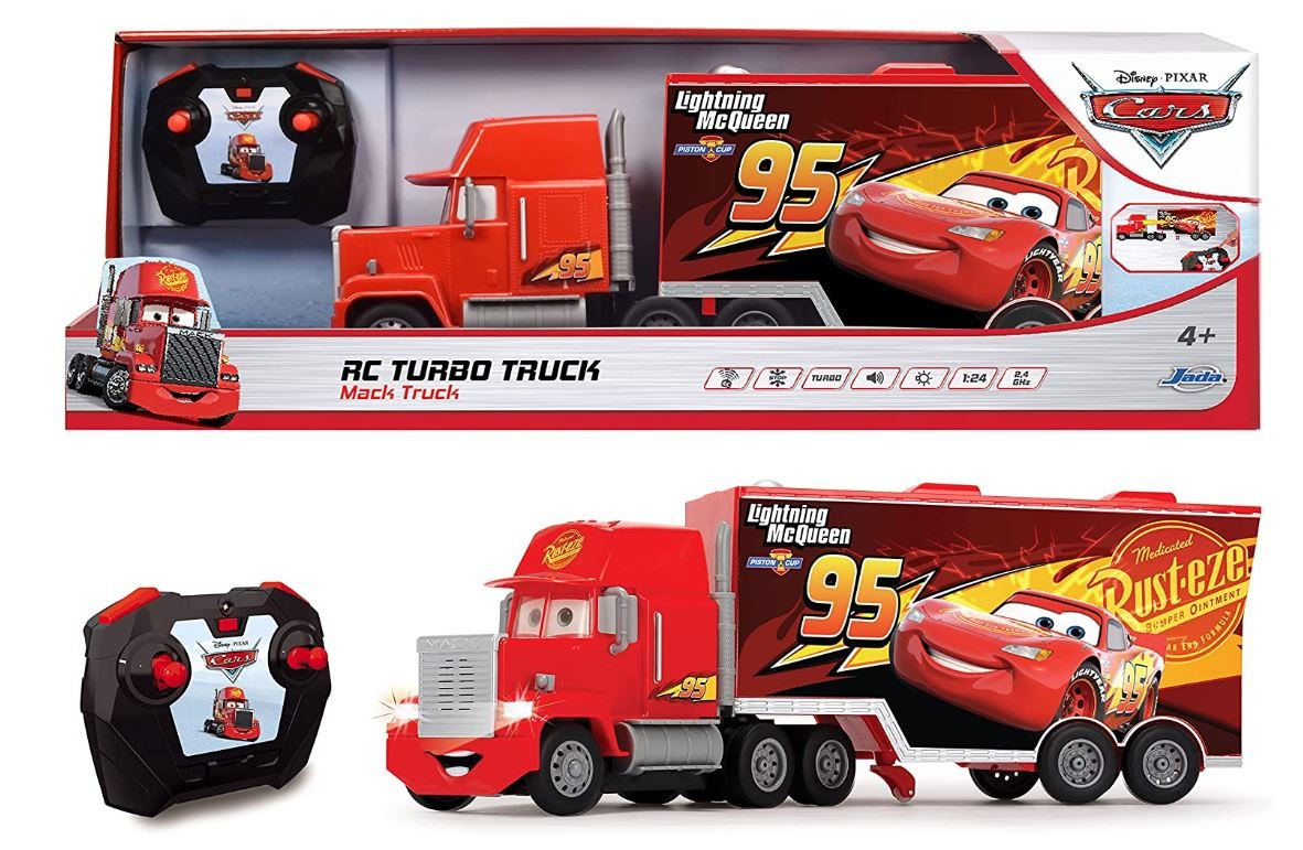 Cars RC Turbo Mack Maniek 47cm - Jada | Sklep EMPIK.COM