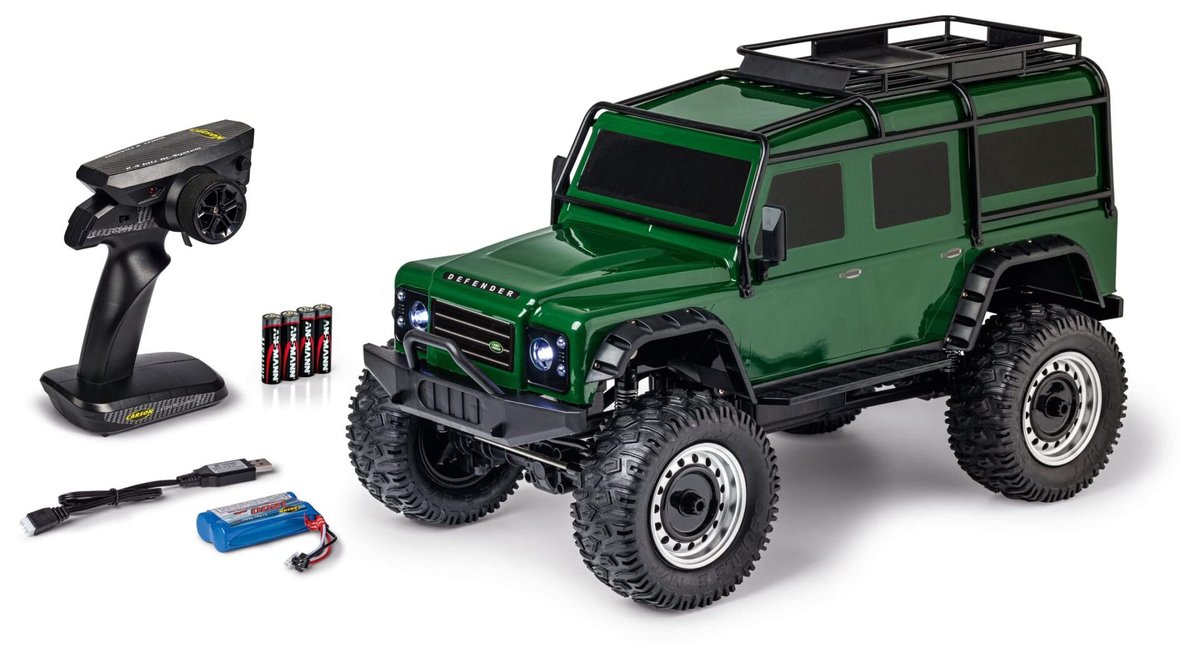 Carson Modellsport 500404236 1:8 Land Rover Defender 100% Rtr Zdalnie ...