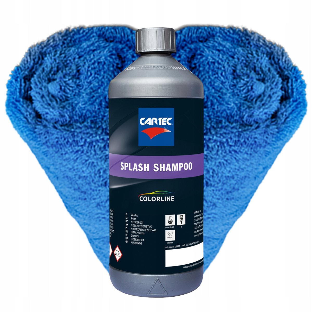 Cartec Splash Shampoo 1L Szampon Do Mycia Z Woskiem - Inna marka ...