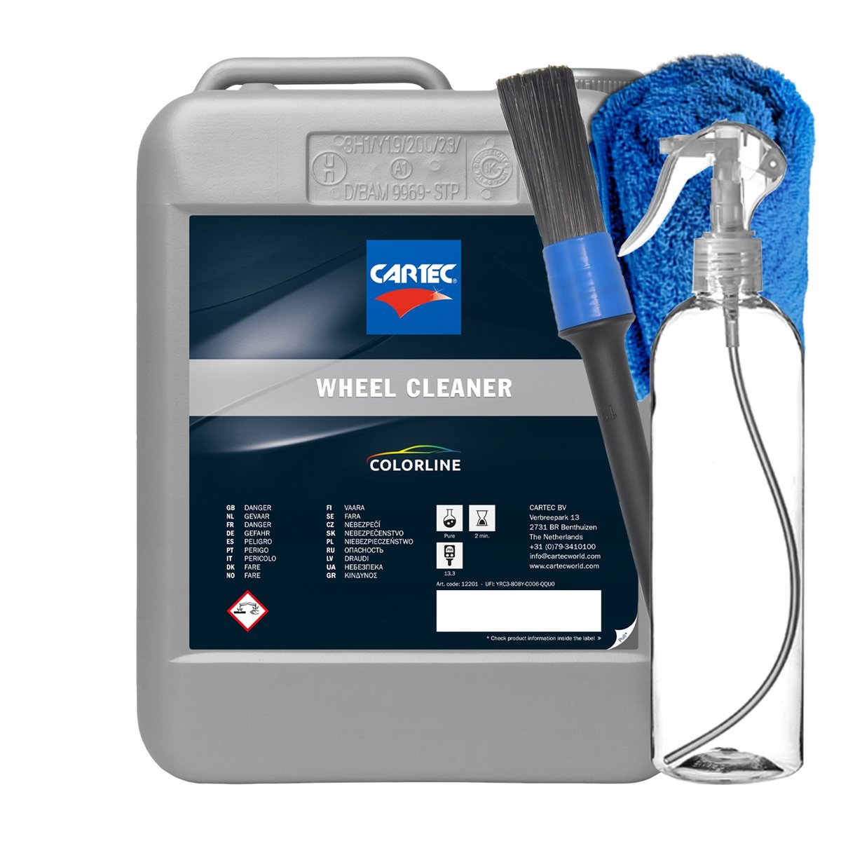 Cartec Wheel Cleaner 5L Bezkwasowy Środek Do Mycia Felg - Inna marka ...