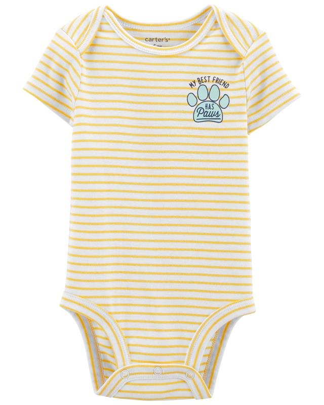 Carter's - Body niemowlęce z krótkim ręk 9M - 92 - Carter's | Sklep EMPIK.COM