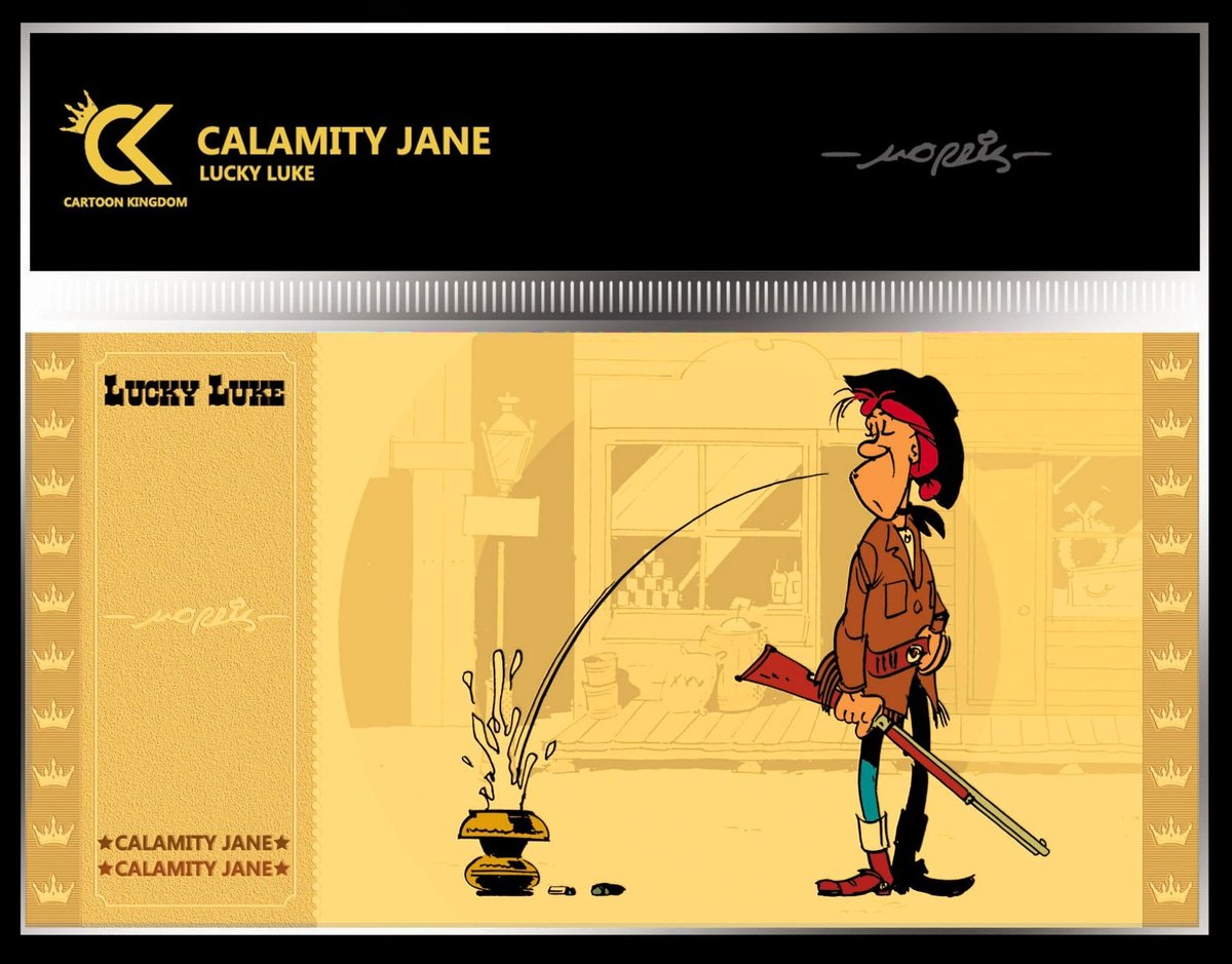 Cartoon Kingdom, LUCKY LUKE - Calamity Jane - Złoty bilet - Inna marka ...