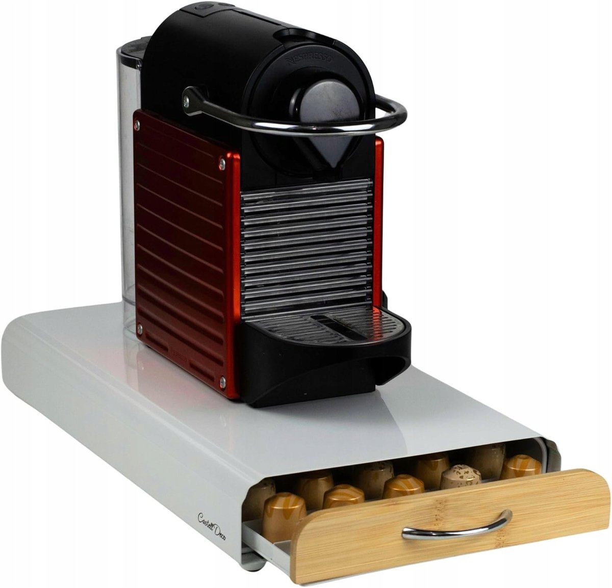 Castell Deco Organizer Na Kapsułki Dolce Gusto Na 50 Kapsułek Biały ...